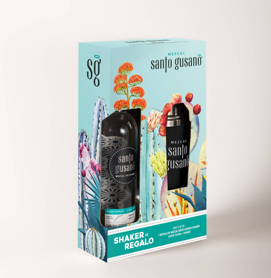 Kit Botella de Mezcal + Shaker – santo gusano